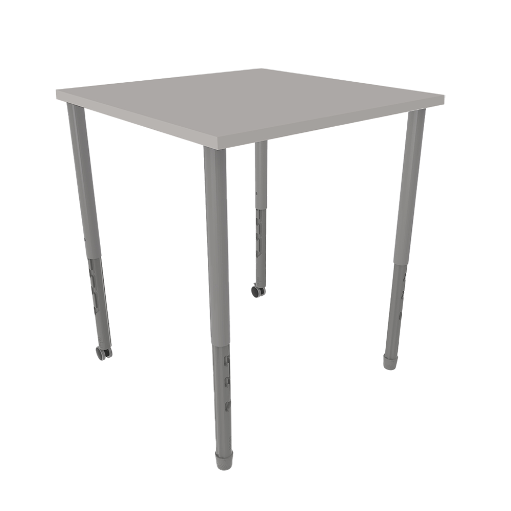 Advantage Height-Adjustable Square Table | Sebel Furniture